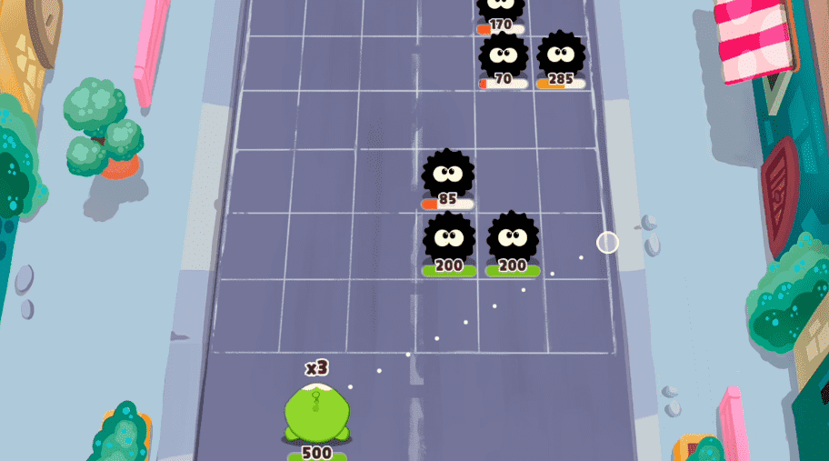 Om Nom Bounce Play Online At Coolmath Games